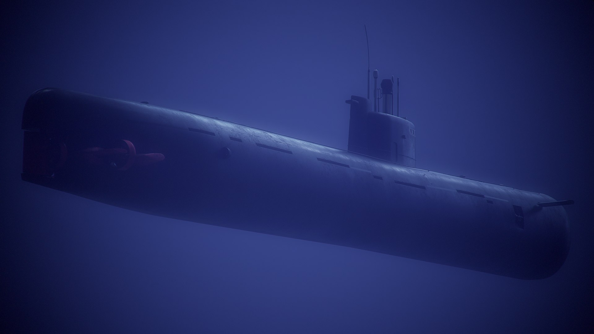 3D Model B-515 Tango-Class Submarine - TurboSquid 2152019