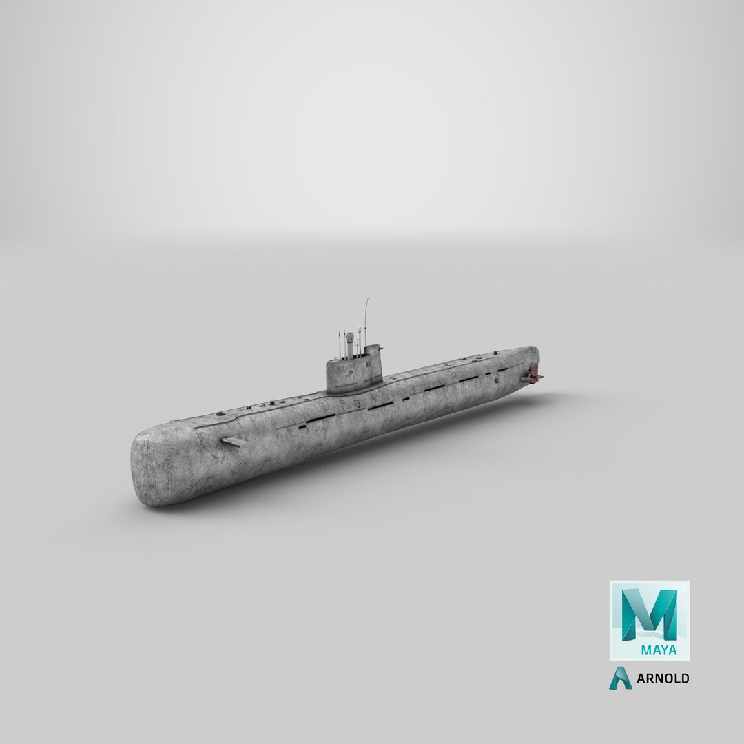 3D model B-515 Tango-Class Submarine - TurboSquid 2152019