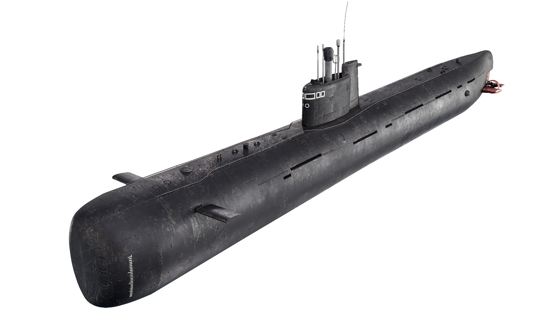 3D Model B-515 Tango-Class Submarine - TurboSquid 2152019