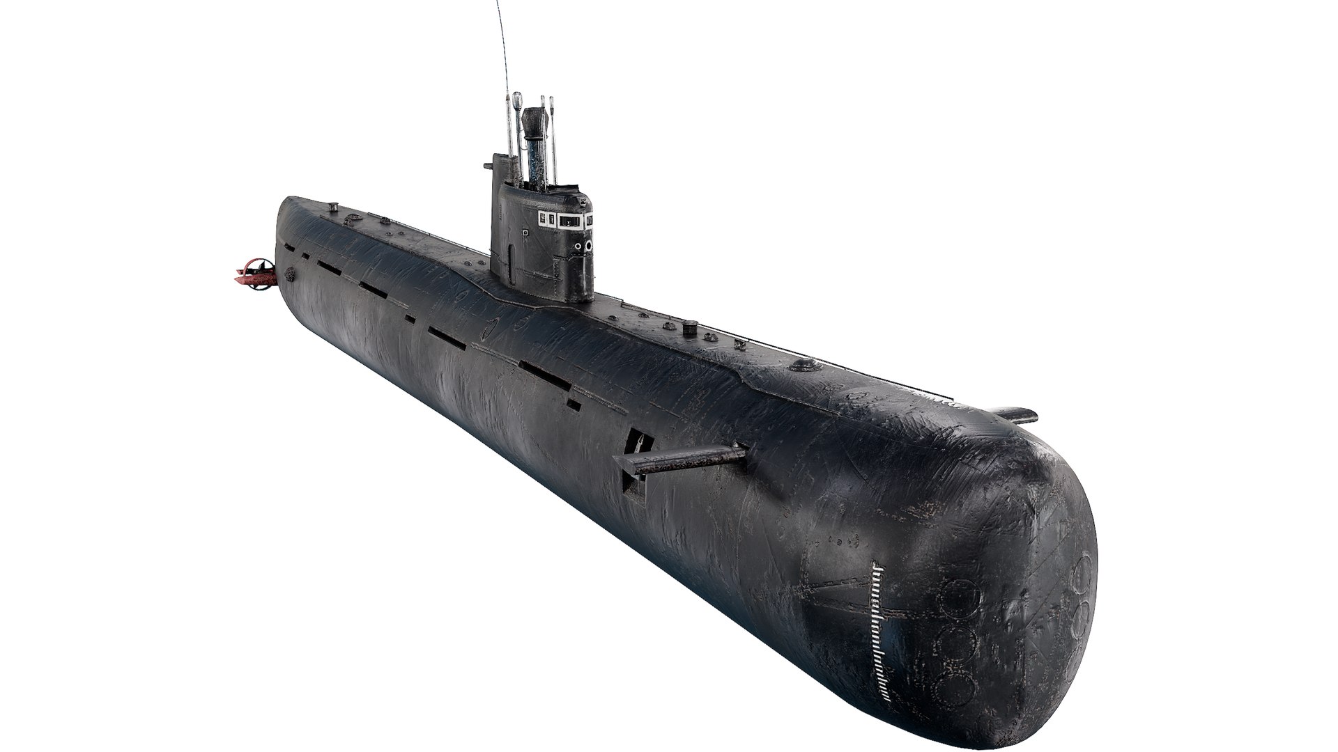 3D Model B-515 Tango-Class Submarine - TurboSquid 2152019