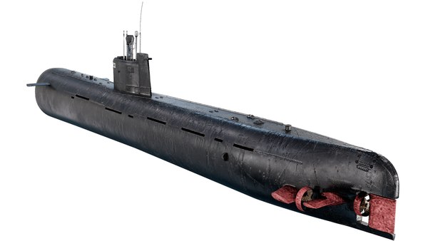 modelo 3d Submarino clase Tango B-515 - TurboSquid 2152019