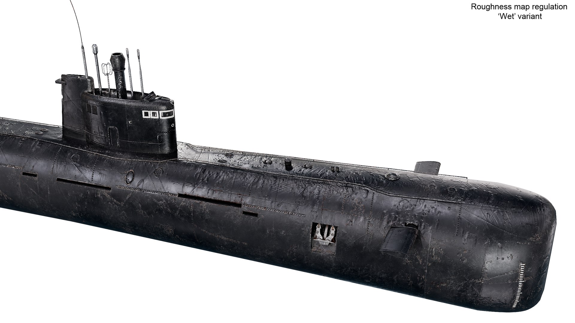 3D Model B-515 Tango-Class Submarine - TurboSquid 2152019