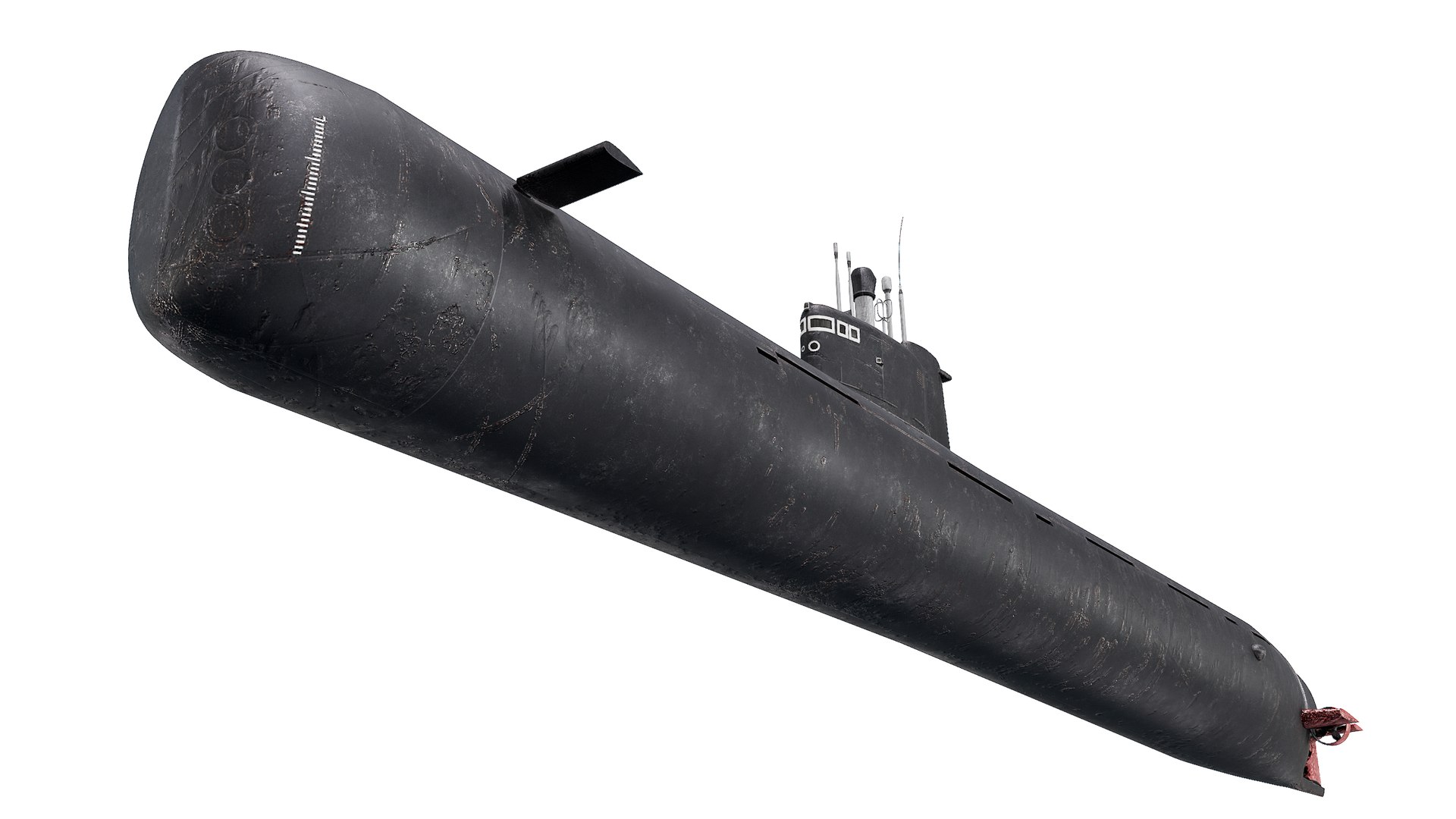 3D Model B-515 Tango-Class Submarine - TurboSquid 2152019