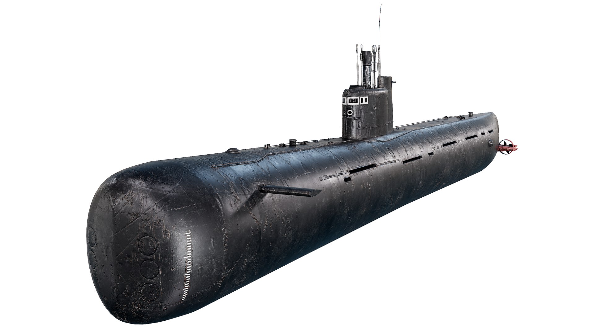 3D Model B-515 Tango-Class Submarine - TurboSquid 2152019
