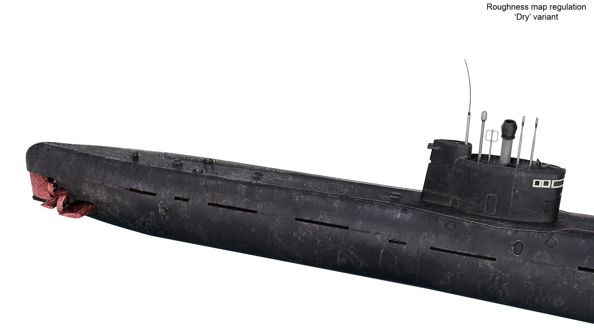3D Model B-515 Tango-Class Submarine - TurboSquid 2152019