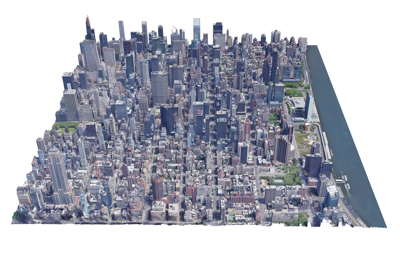 New York City Manhattan 3d Model Turbosquid 1592609