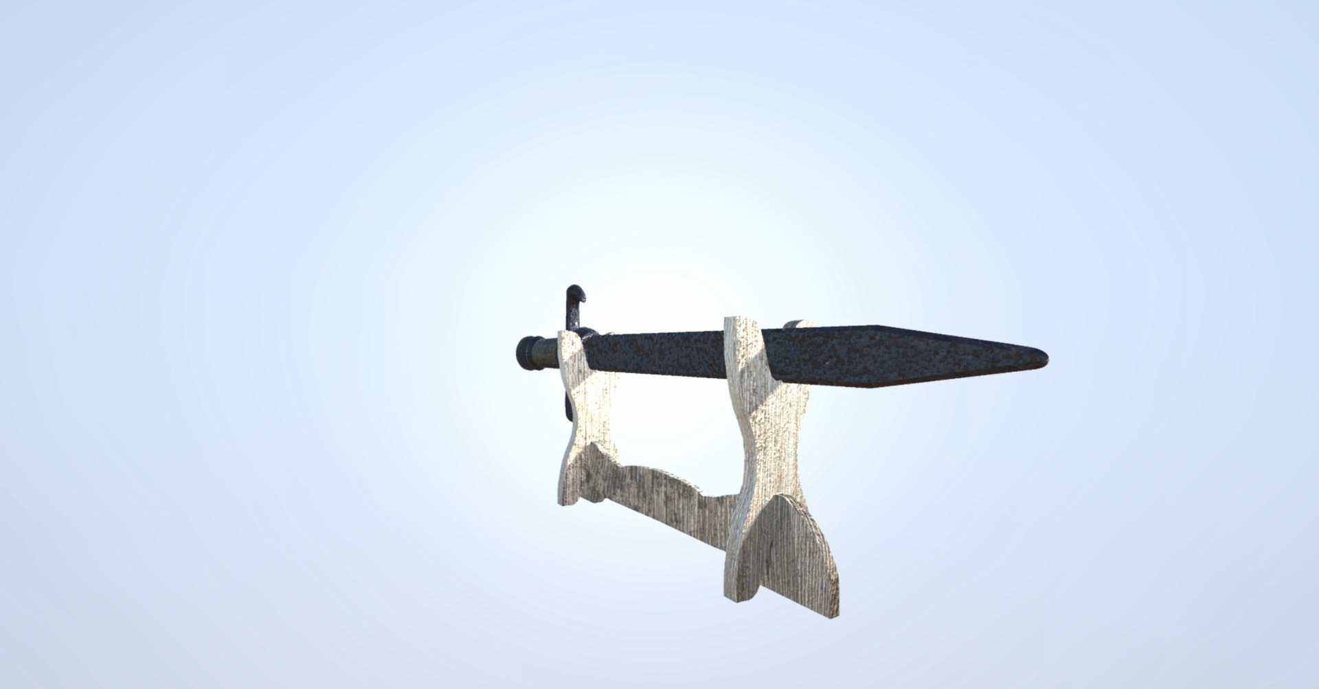 3D Rusty Sword Model - TurboSquid 1398704