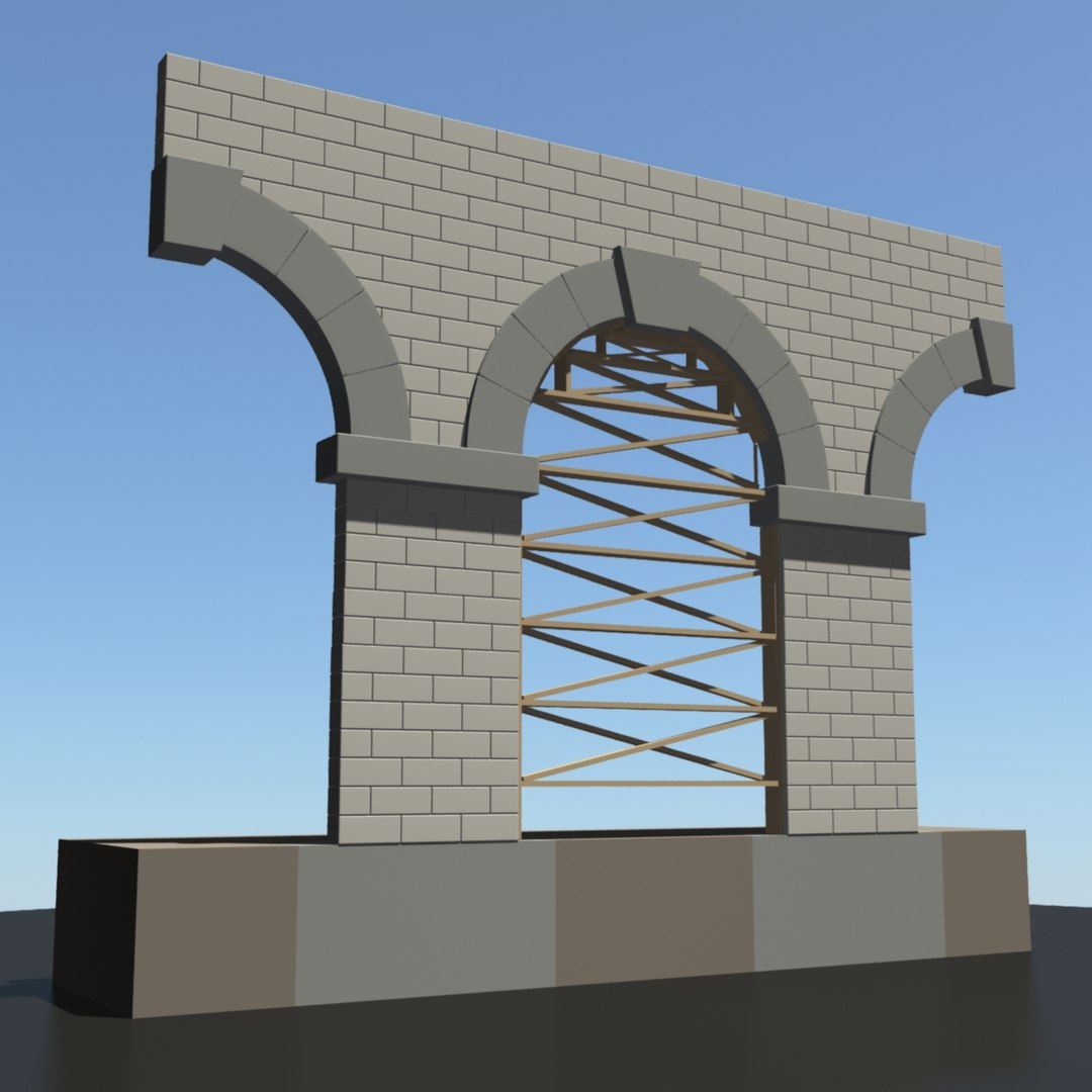 Arch Construction 3d Model