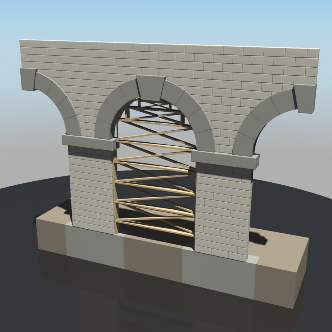 Arch Construction 3d Model