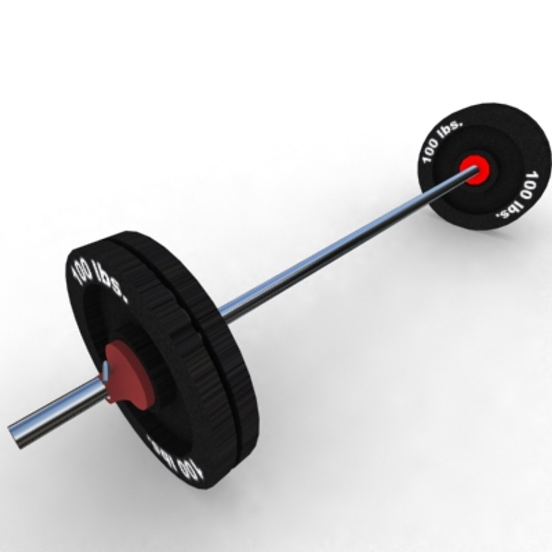 Barbell 3d Max