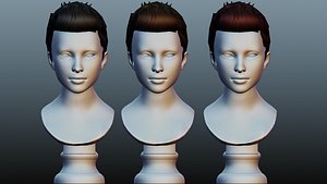 Free 3D Man-Hair Models | TurboSquid