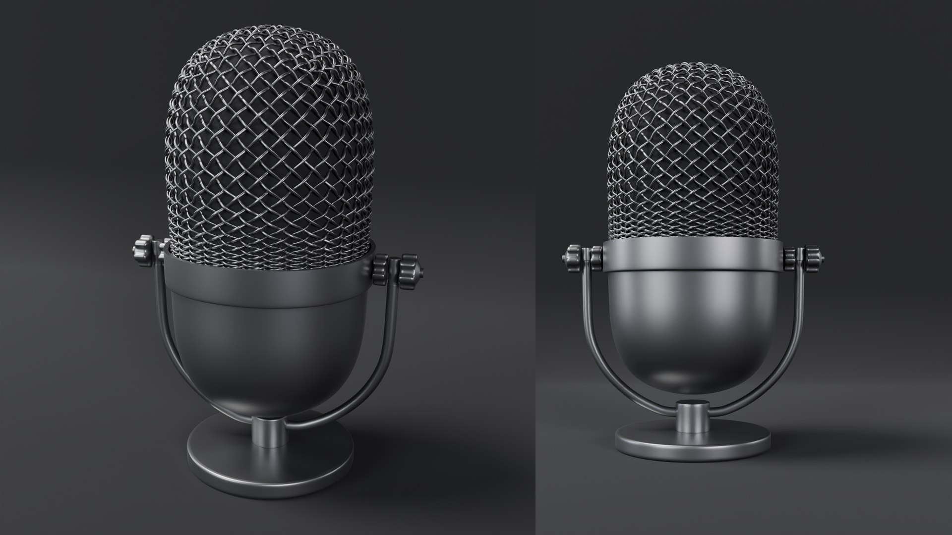 Podcast Microphone Radio 3D - TurboSquid 2302998
