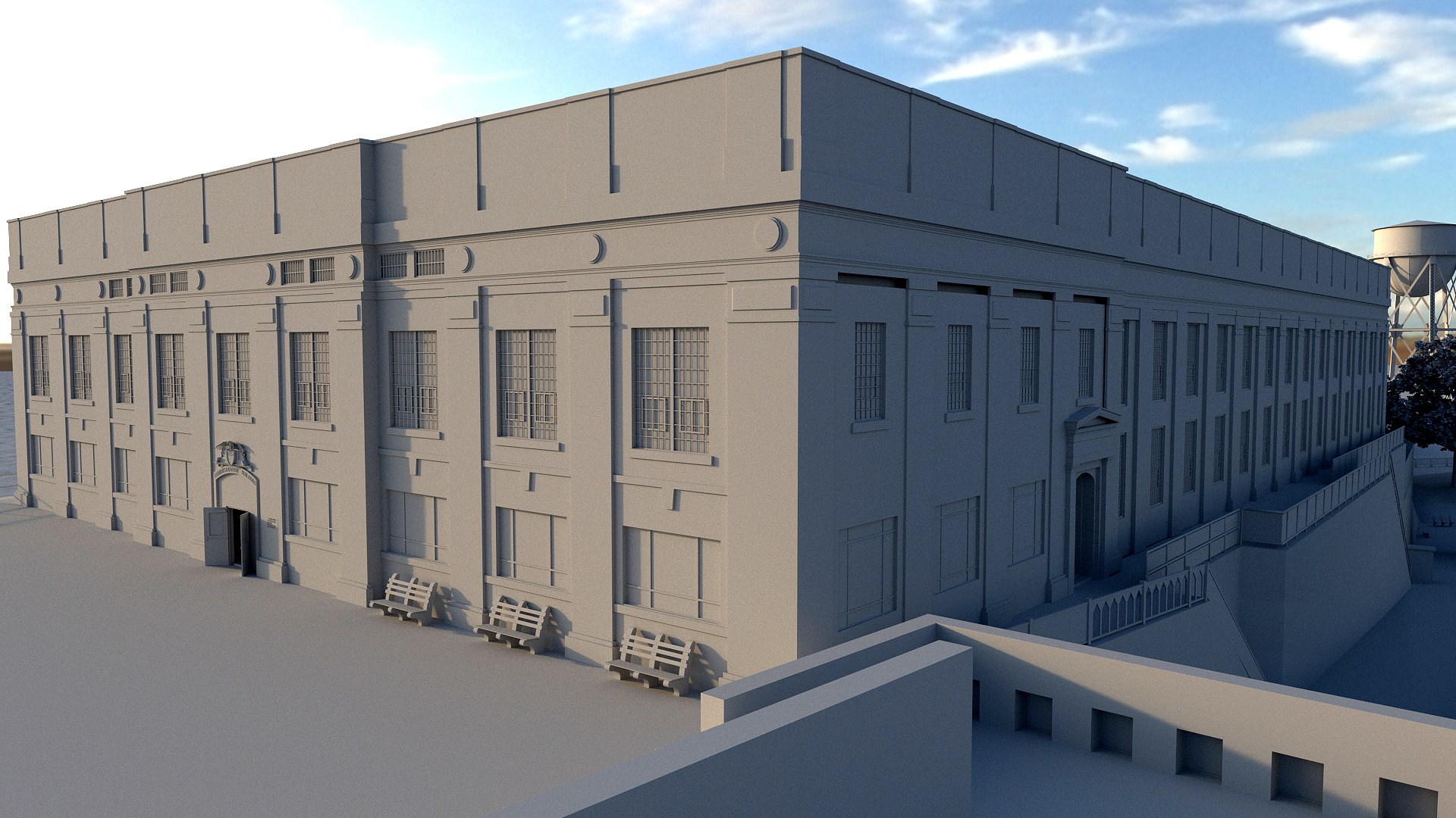 Alcatraz Model - TurboSquid 2110853