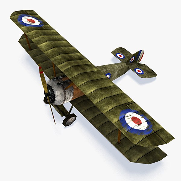 3d model sopwith camel