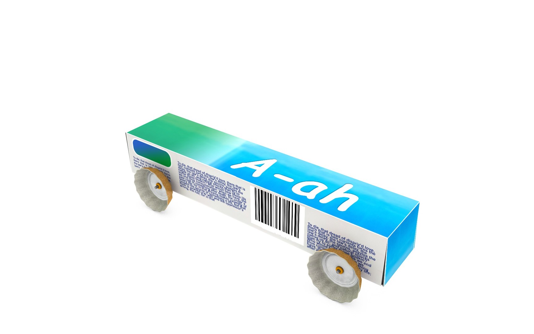 3D Tube Boxcar - TurboSquid 1813487