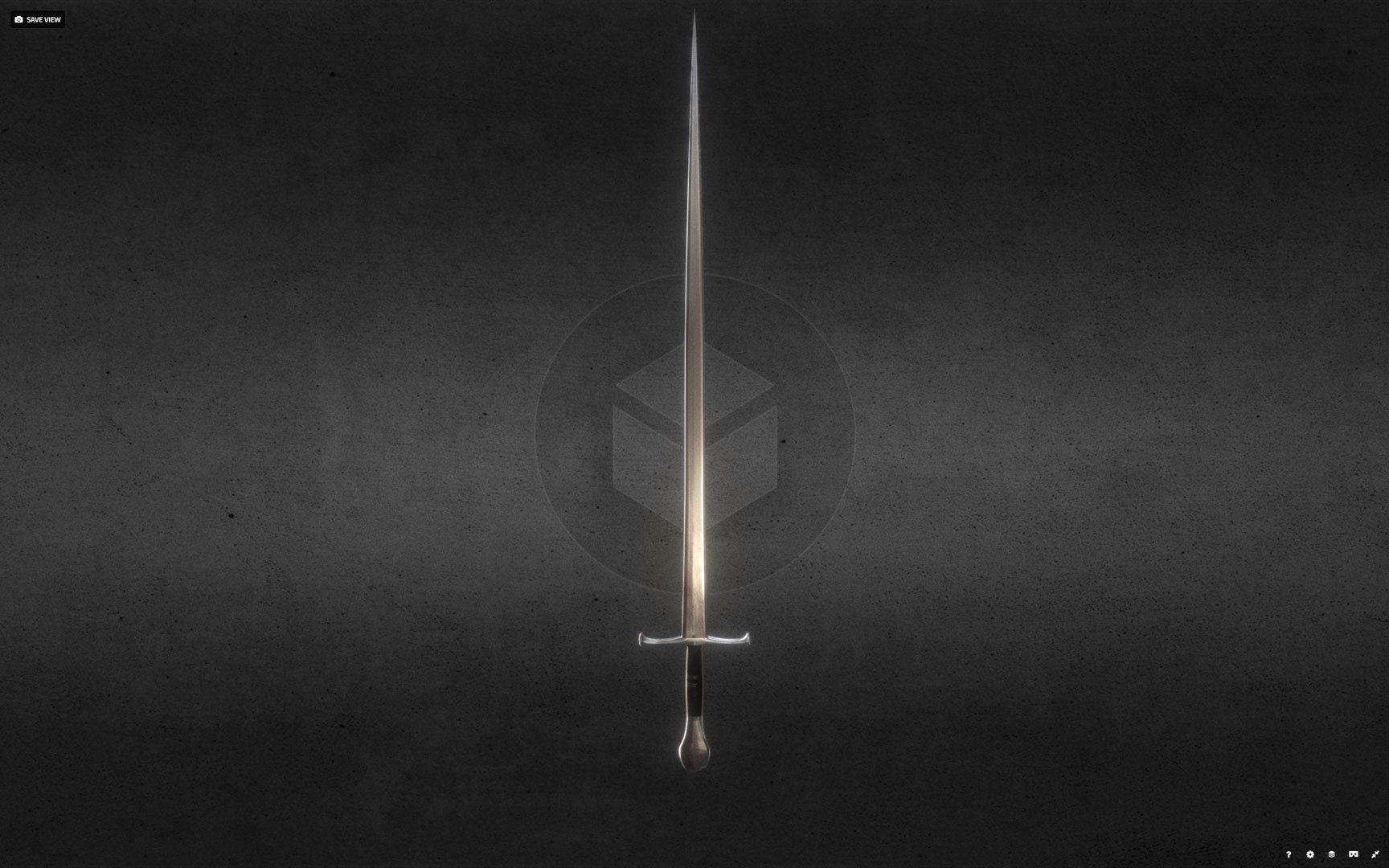 Free 3D castle forged sword model - TurboSquid 1293494
