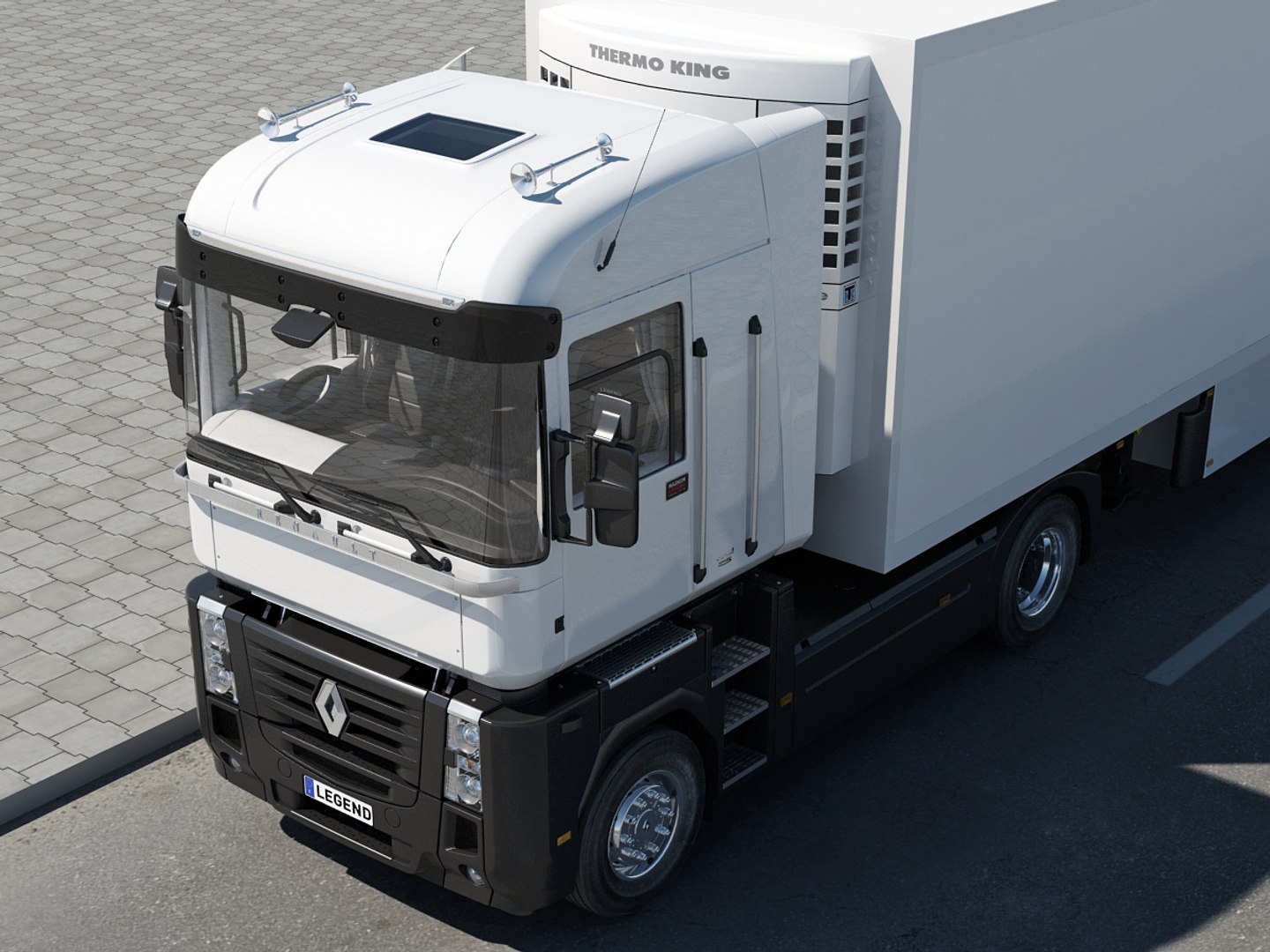 3d Model Renault Magnum Legend