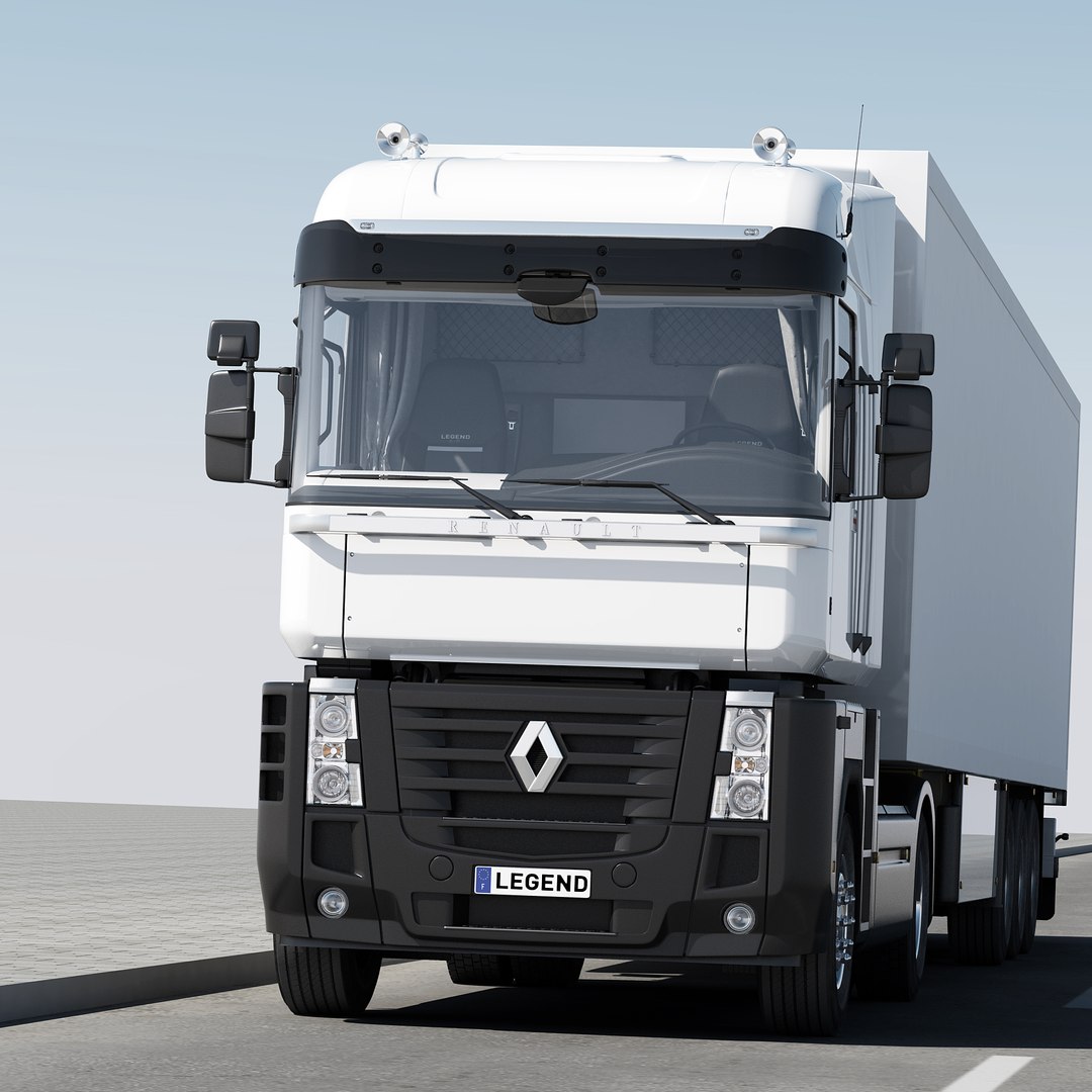 3d Model Renault Magnum Legend