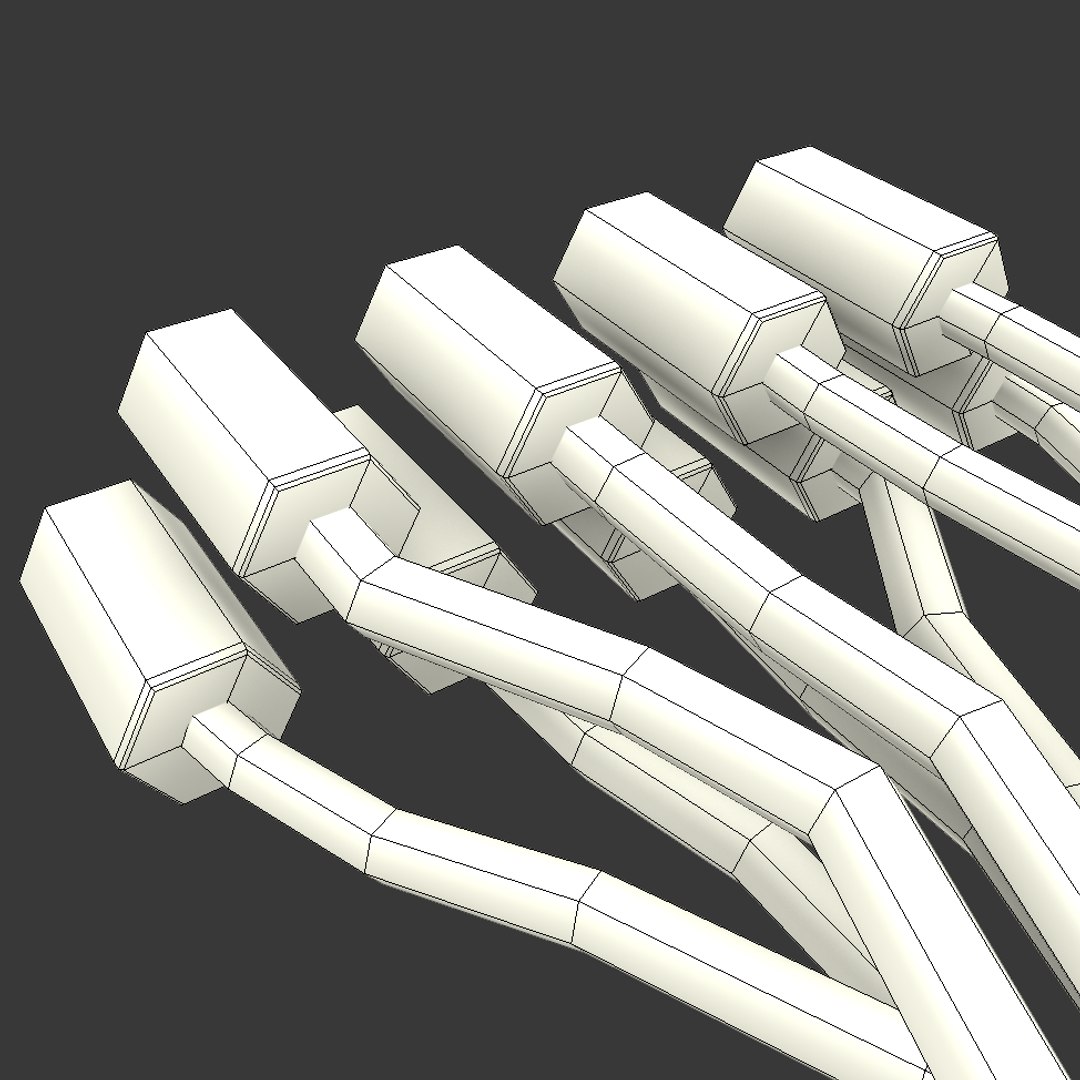 3D Wires Set - TurboSquid 1328585