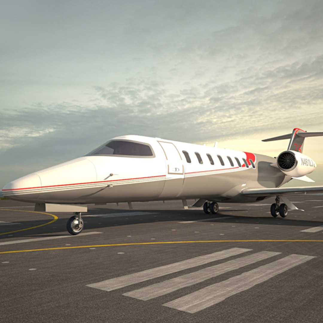 modelo 3d Learjet 75 - TurboSquid 1307436