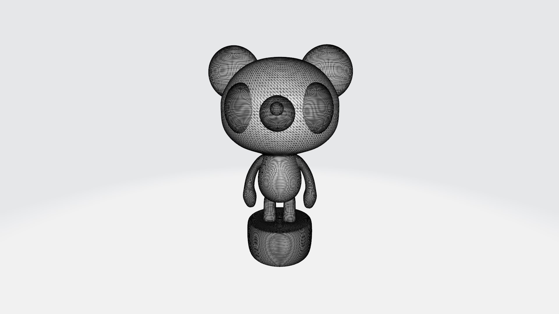 3D Cute Soft Bear Model - TurboSquid 2337588