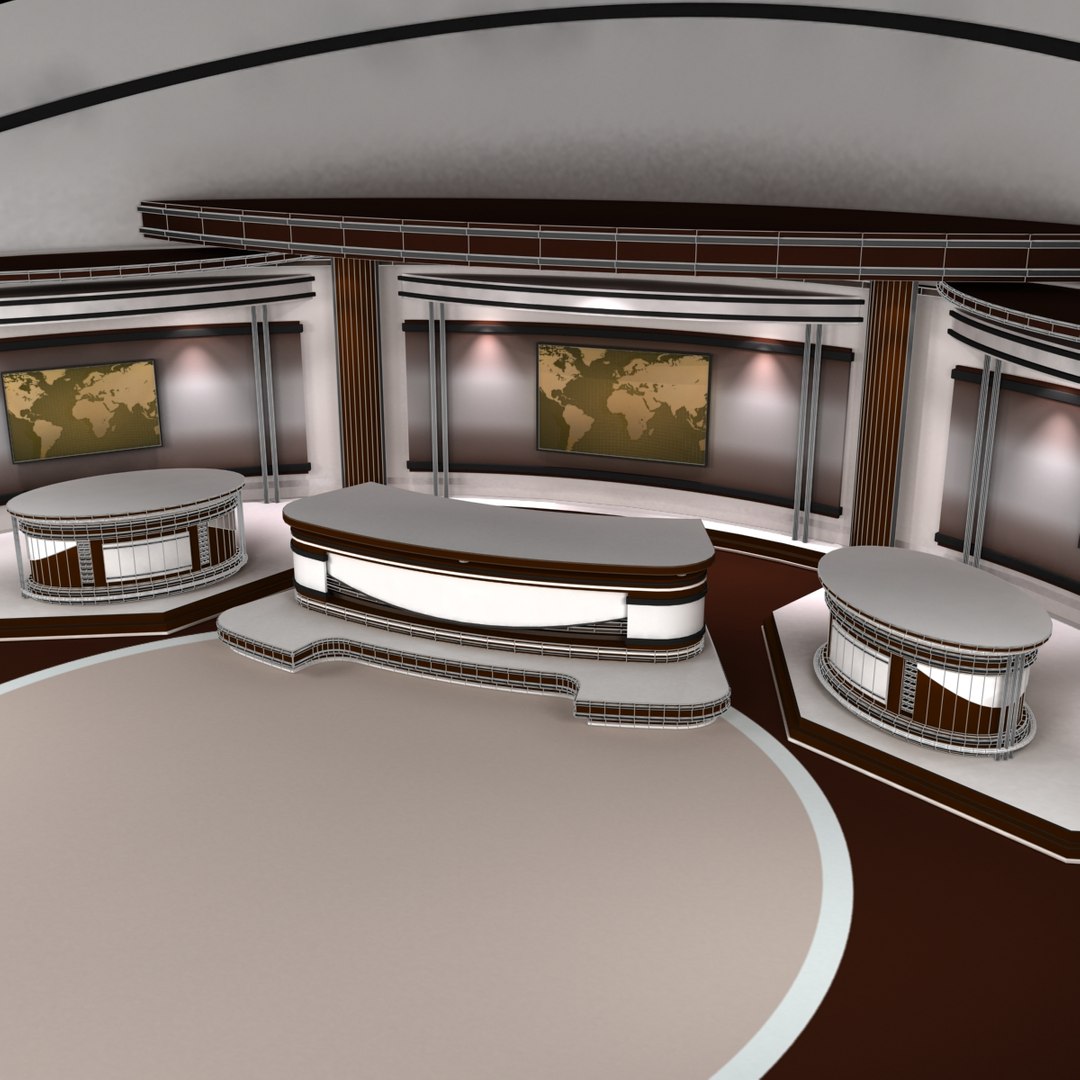 3d virtual set