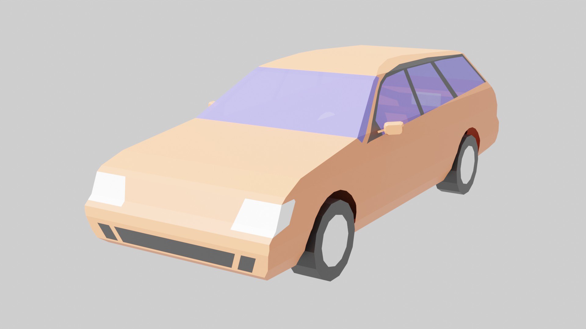 Low Poly Car Collection 3D model - TurboSquid 1888860