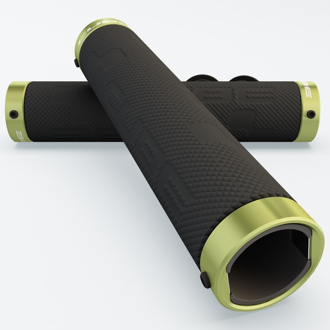 3d model bike grips 3