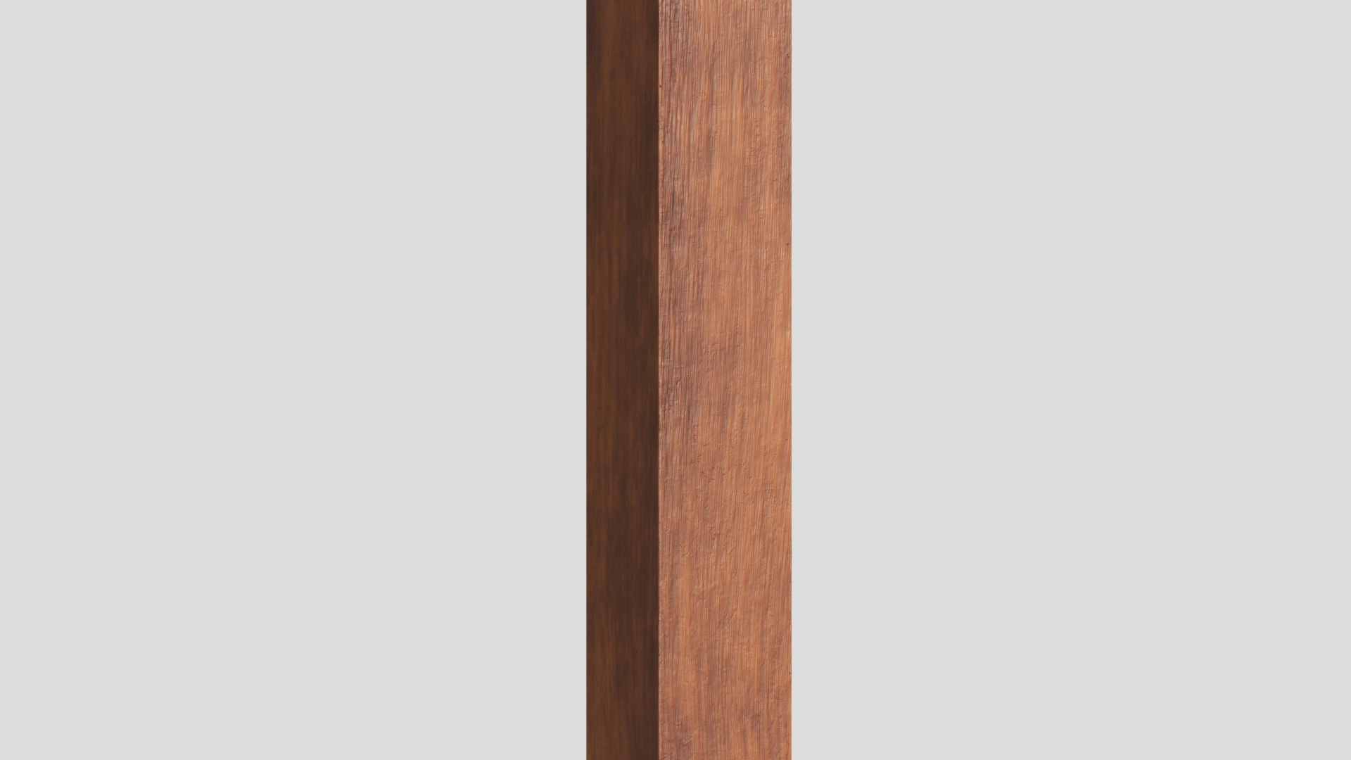 Wooden Square Column Model - TurboSquid 1723678