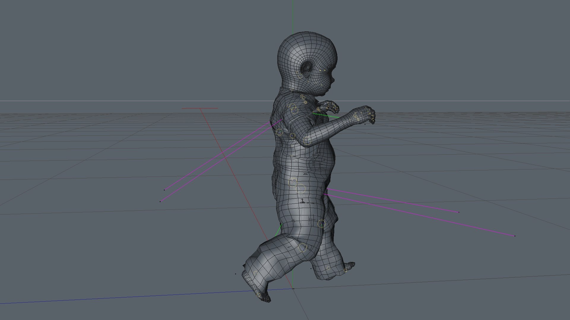 3D WALKING EURO BABY STATIC - TurboSquid 1883303