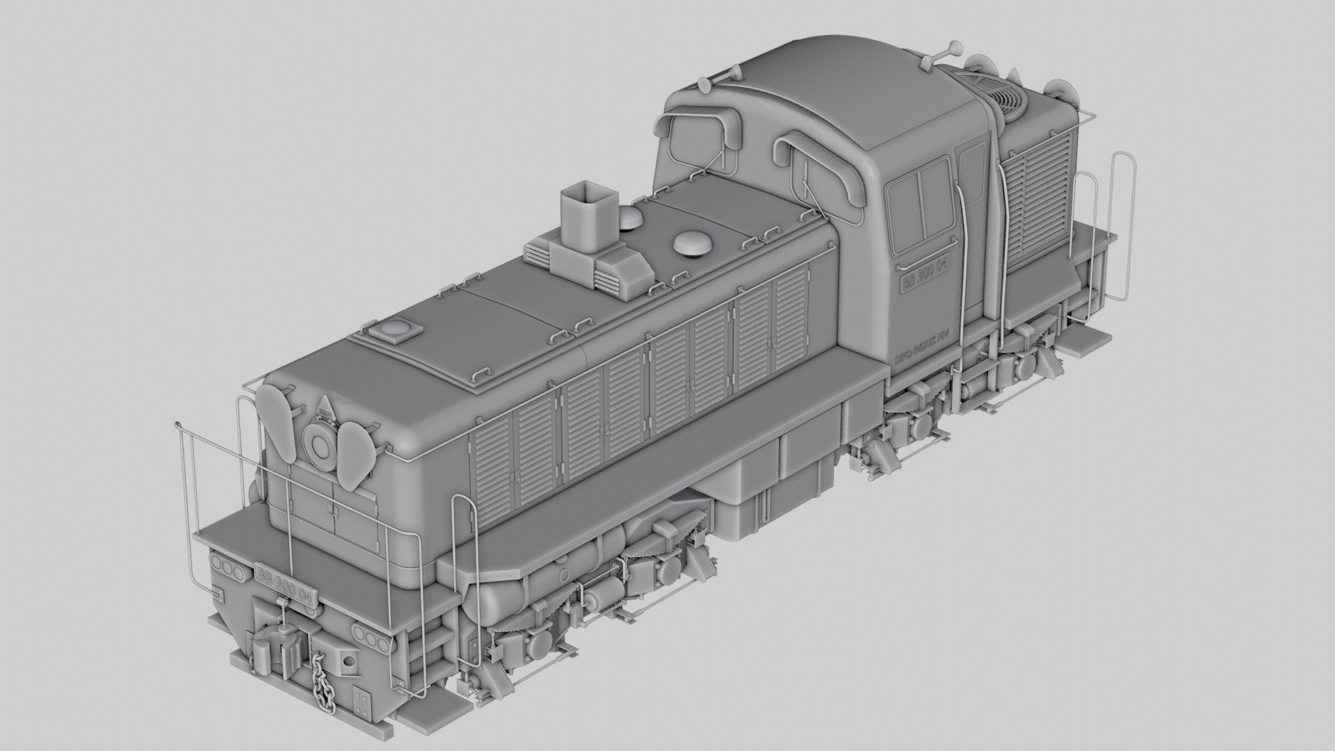 3D KRUPP M700BB Indonesian Locomotive Model - TurboSquid 2237883