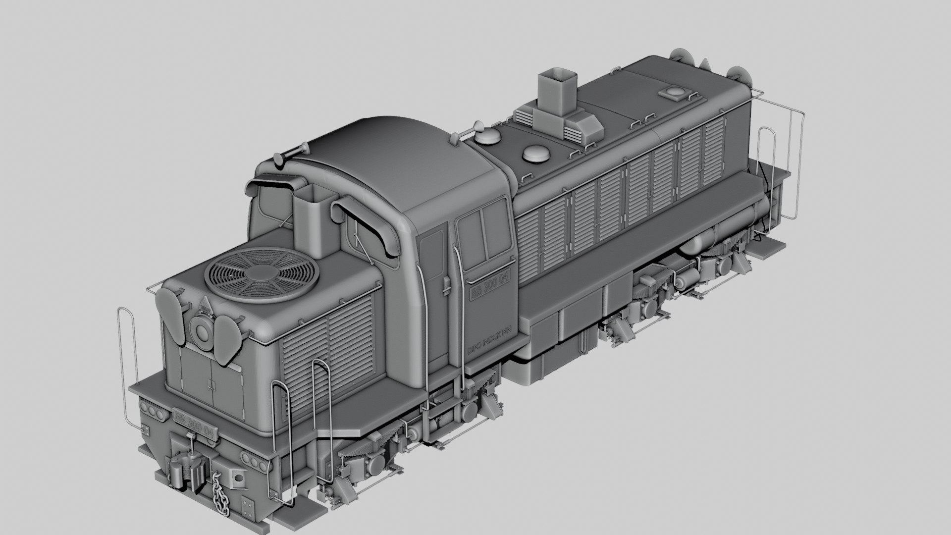 3D KRUPP M700BB Indonesian Locomotive Model - TurboSquid 2237883