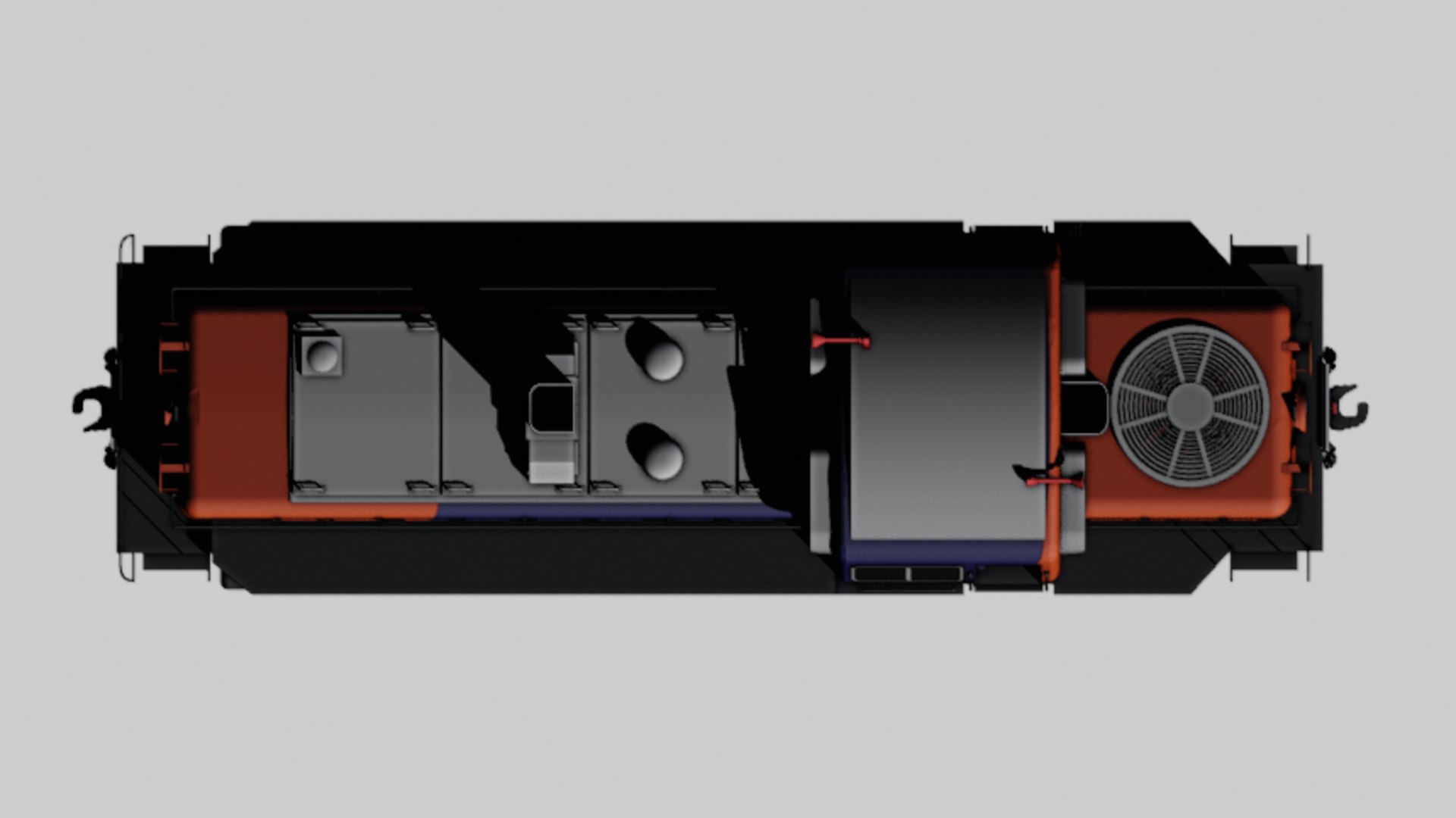 3D KRUPP M700BB Indonesian Locomotive Model - TurboSquid 2237883