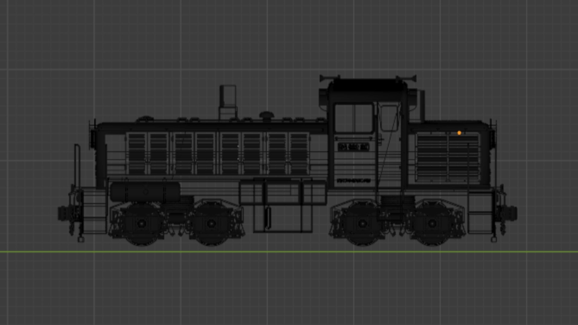 3D KRUPP M700BB Indonesian Locomotive Model - TurboSquid 2237883