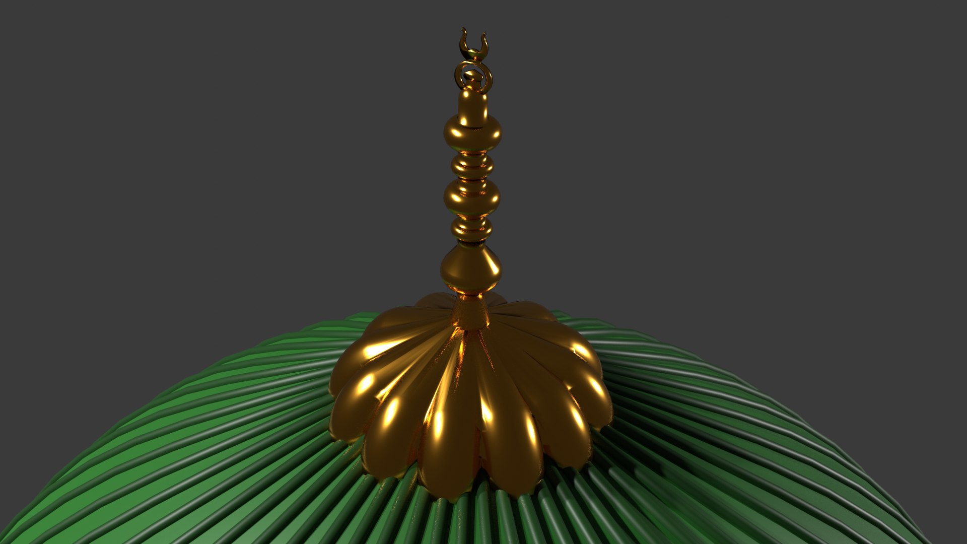Kubah Masjid Nabawi 3D Model - TurboSquid 1729440