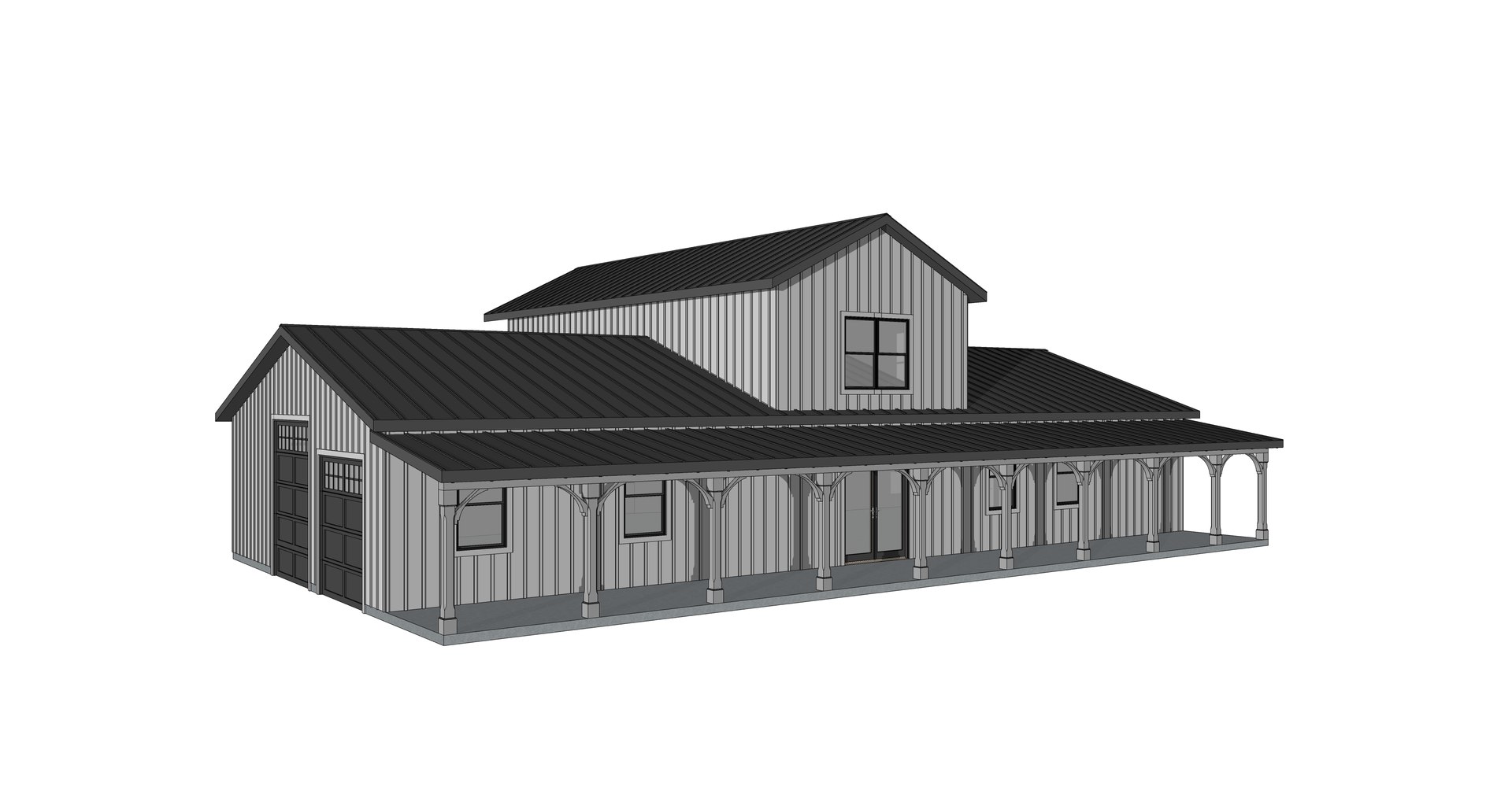 3D Barndominium-050 - TurboSquid 2208344