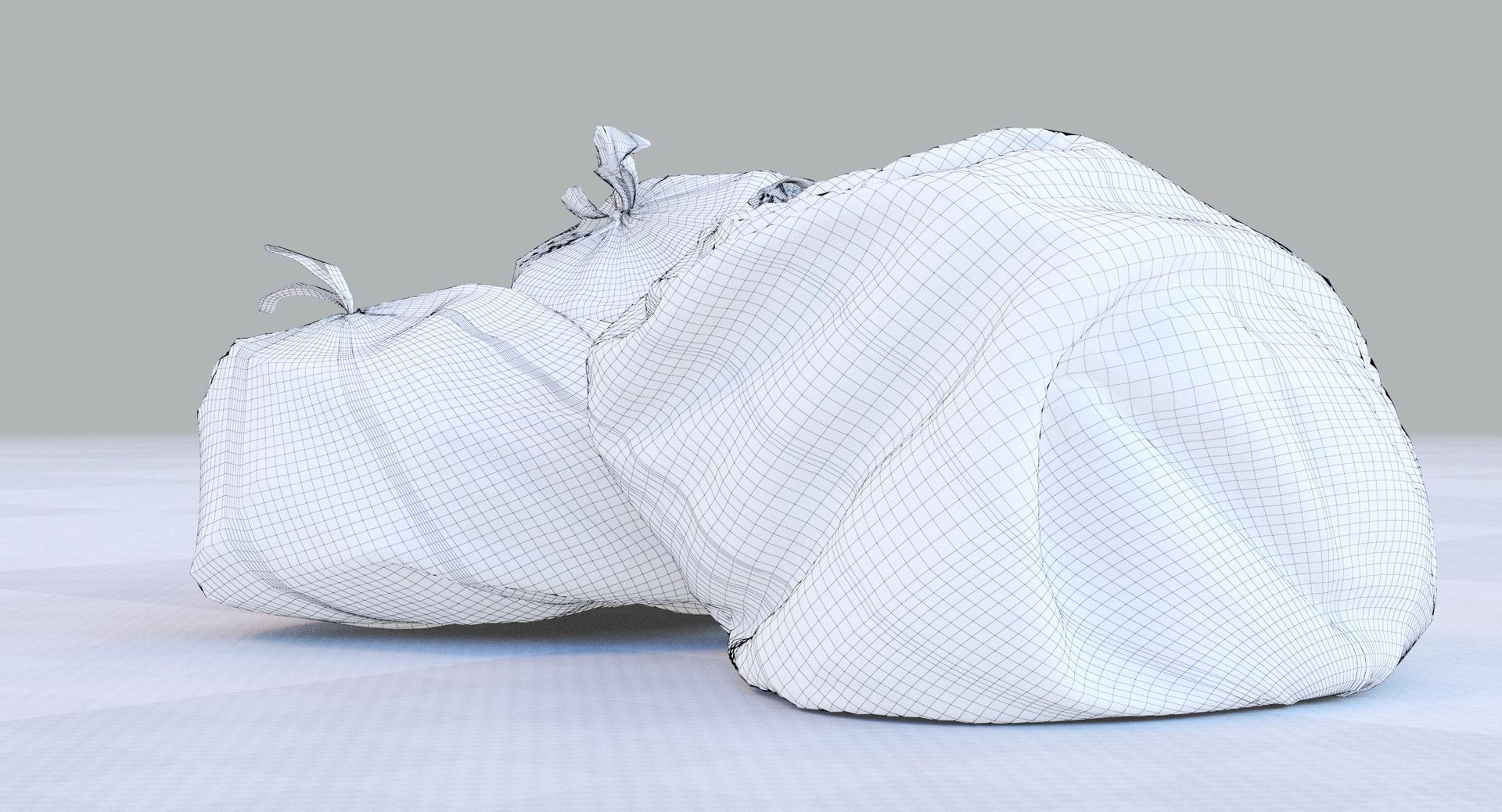 Trash Bags 3D Model - TurboSquid 1309862