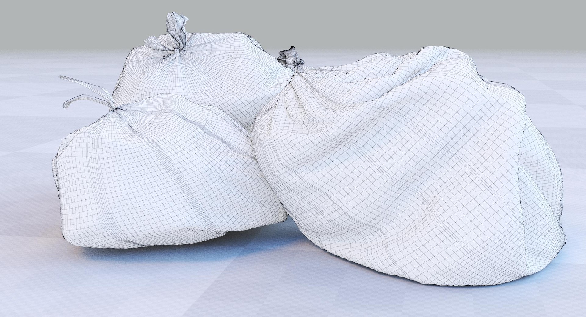 Trash Bags 3D Model - TurboSquid 1309862