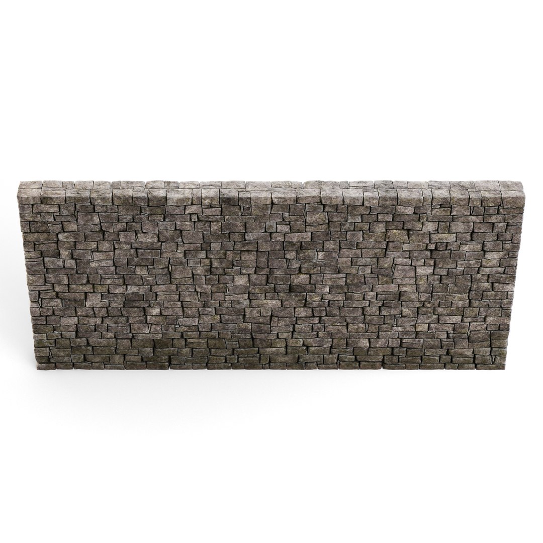 3D Model Forge Stone Wall - TurboSquid 2230912