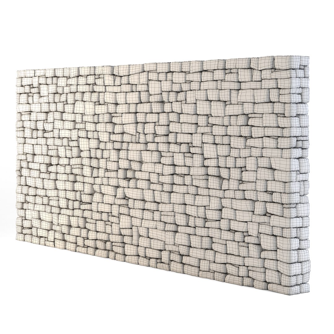 3D Model Forge Stone Wall - TurboSquid 2230912
