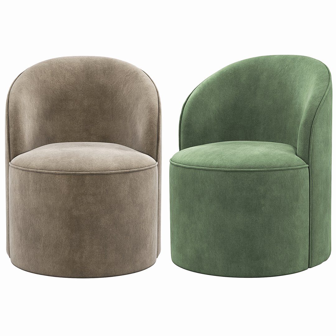 Effie Chair Cozy Living Copenhagen 3D Model - TurboSquid 2027470