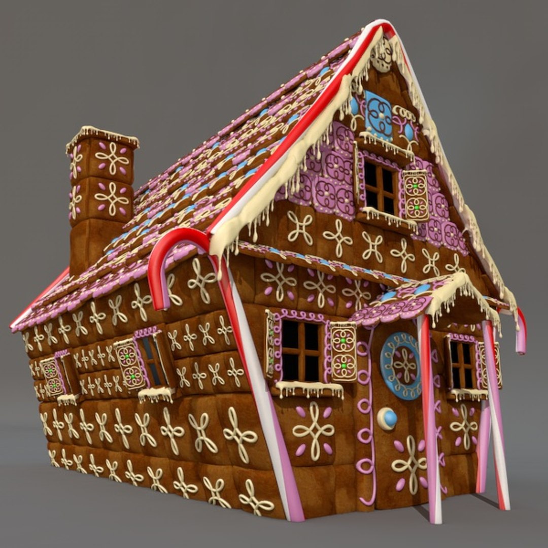 fable cottage 3d c4d