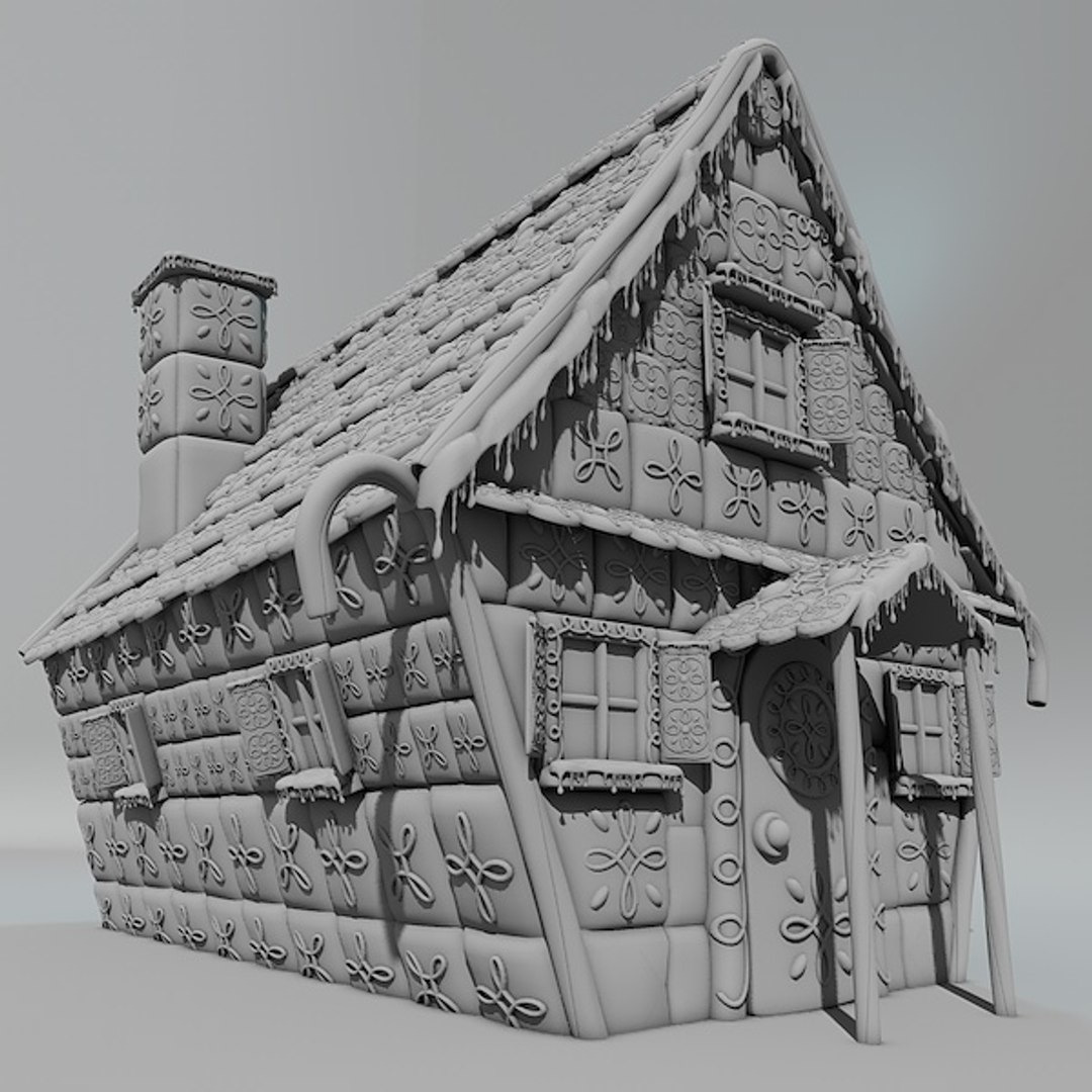 fable cottage 3d c4d