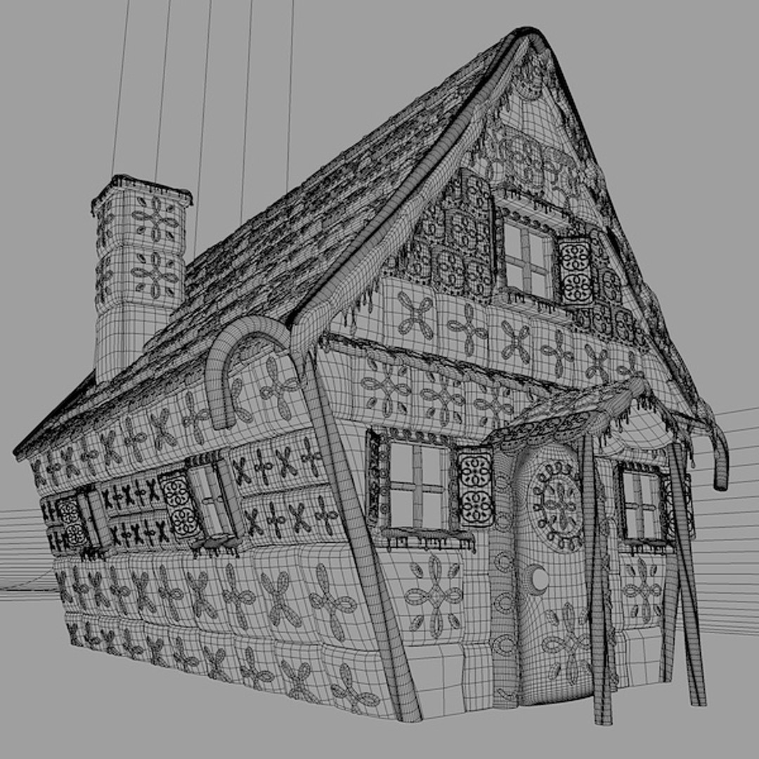 fable cottage 3d c4d