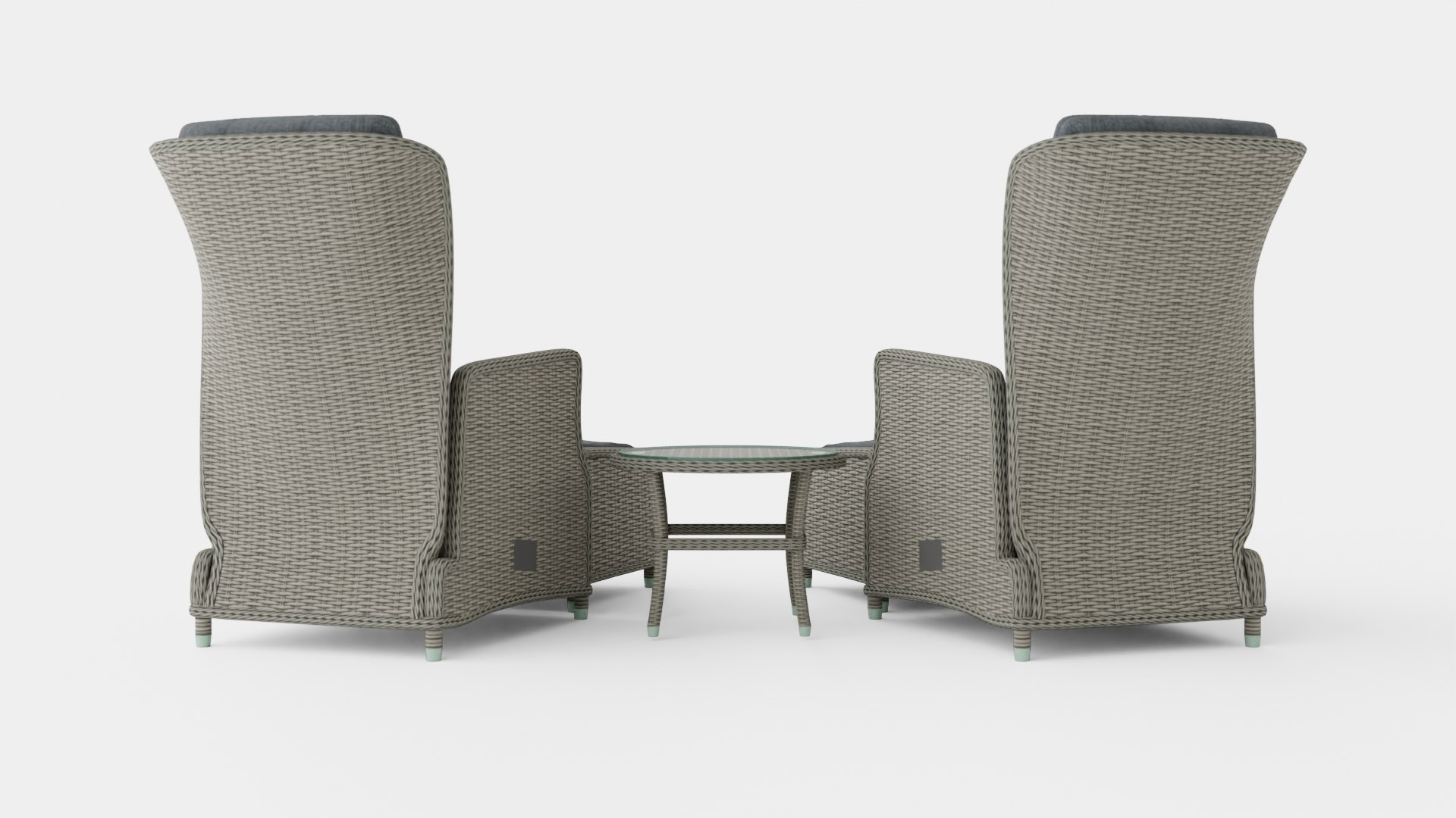 Recliner Lounge Set 3D - TurboSquid 2315553