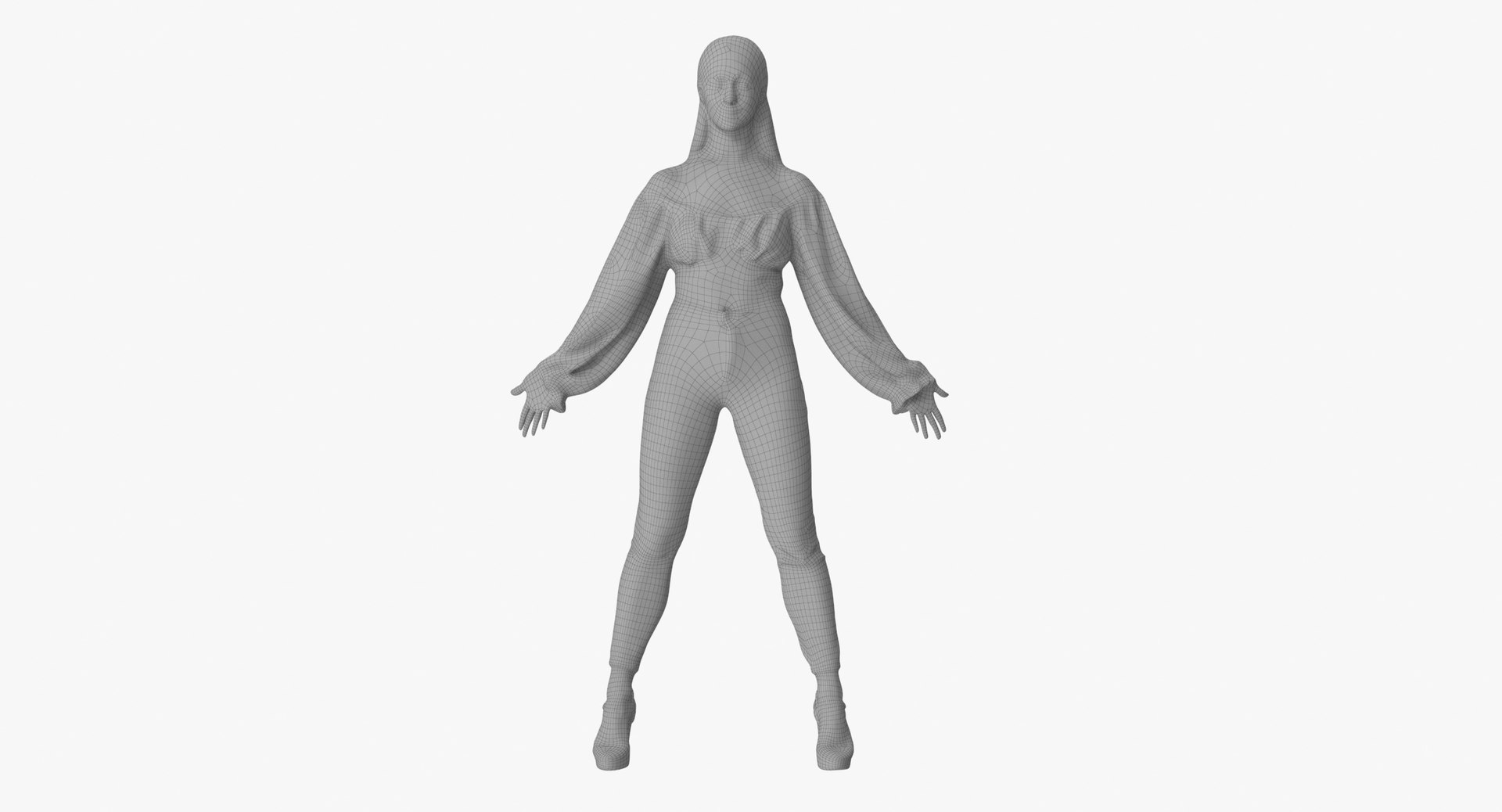 3D Emma Casual Spring A Pose - TurboSquid 1961598