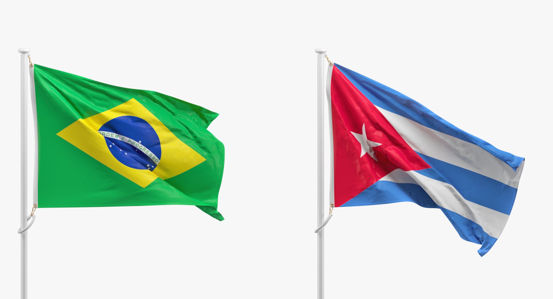 3D flagpole flag model - TurboSquid 1283814