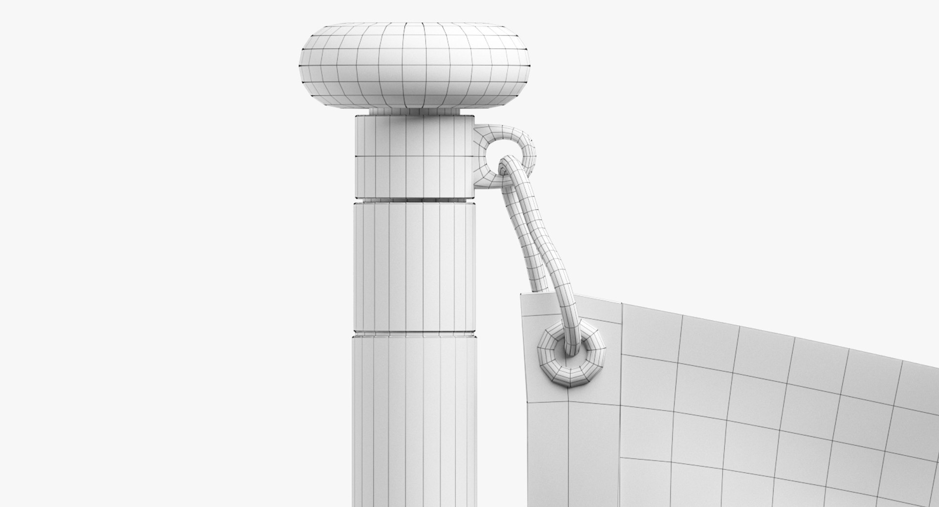 3D flagpole flag model - TurboSquid 1283814