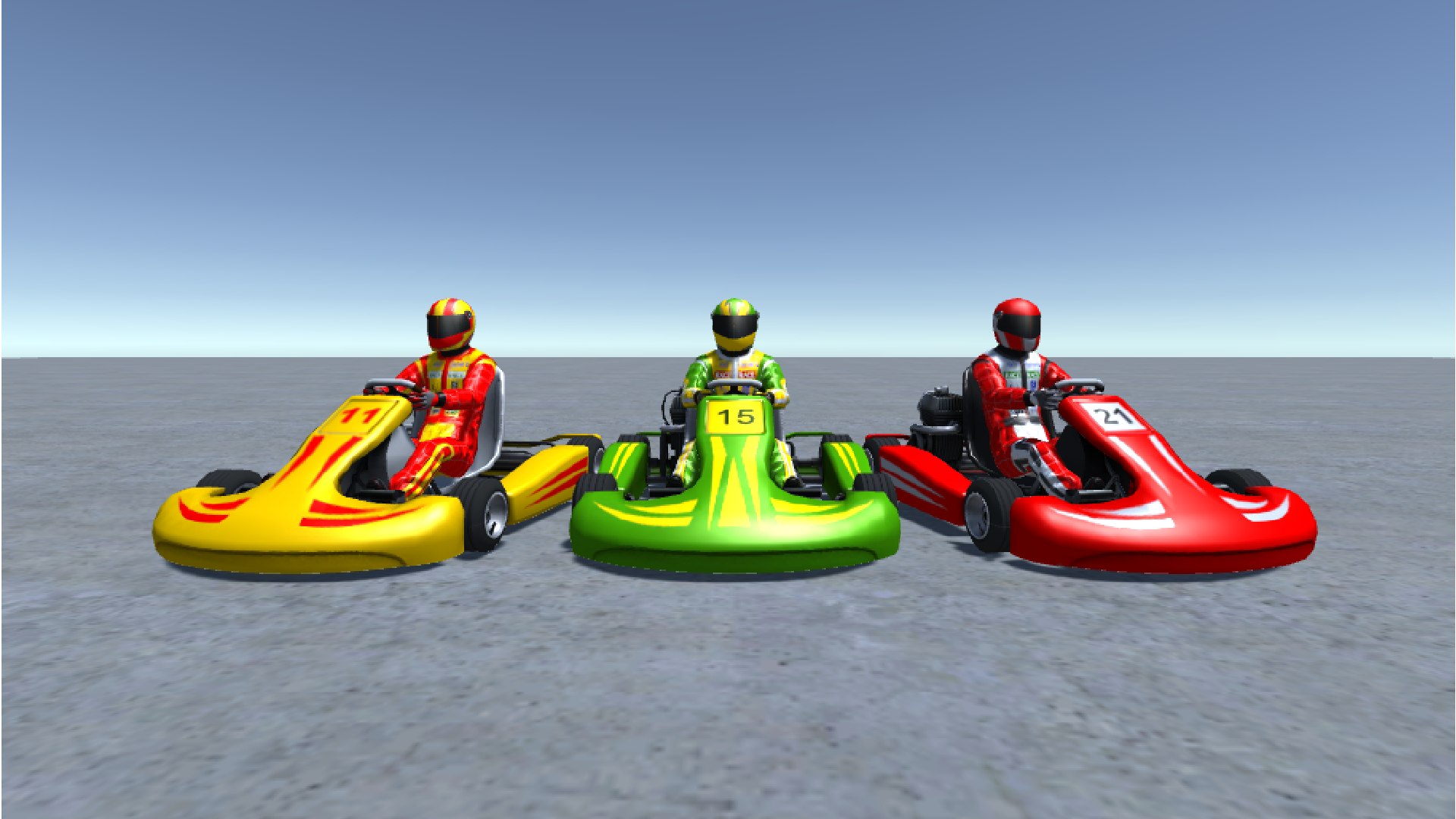 Player Kart Kar 3D Model - TurboSquid 1680815