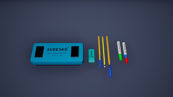3D model Stationery set - TurboSquid 1731151
